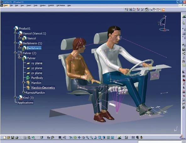 Human Solutions Ramsis in CATIA V5R19 x64 - Damas Wiki