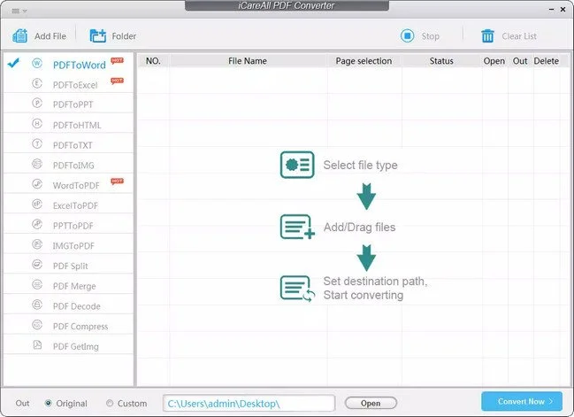 iCareAll PDF Converter 2.5 - Damas Wiki