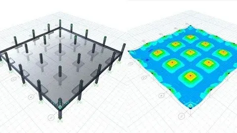 Safe: Learn Advance Flat Slab Design With Autocad Detailing - 5.86GB ...