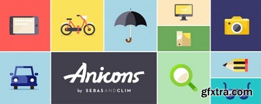 The animated icon library for After Effects - 300 Animated ICons ...