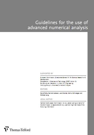Guidelines for the Use of Advanced Numerical Analysis in Geotechnical ...