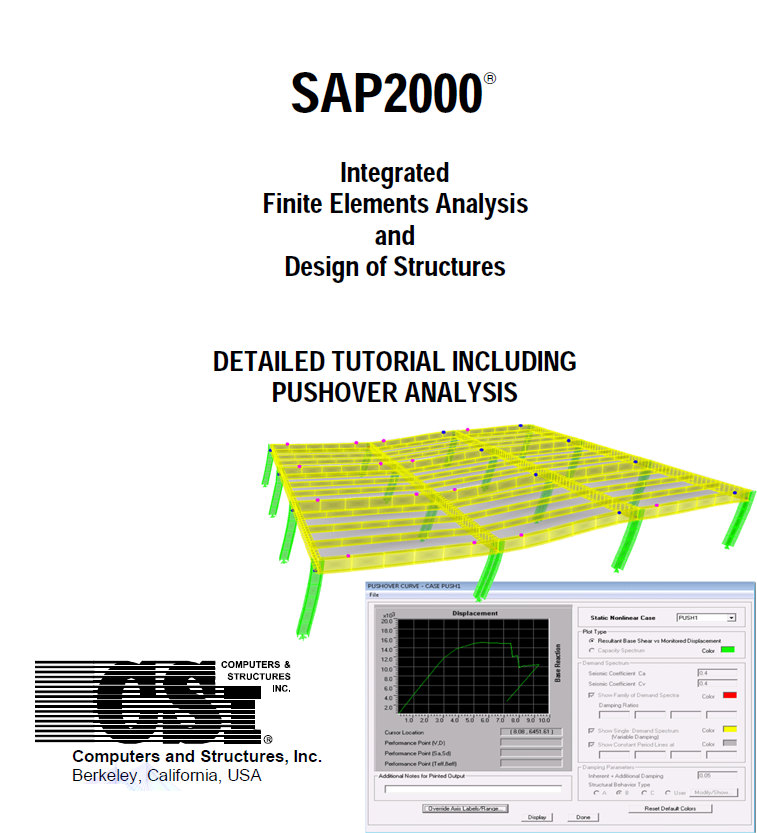 SAP2000 Detailed Tutorial Including Pushover Analysis - Damas Wiki
