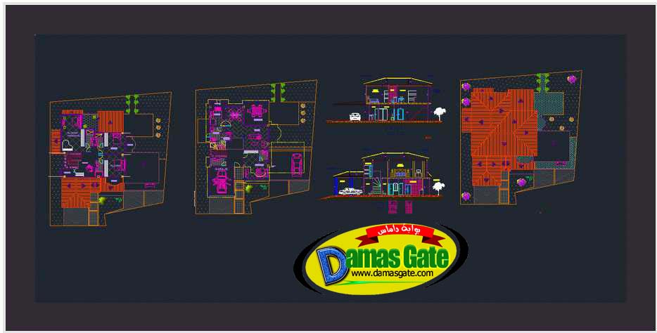 Family house on two levels - Damas Wiki
